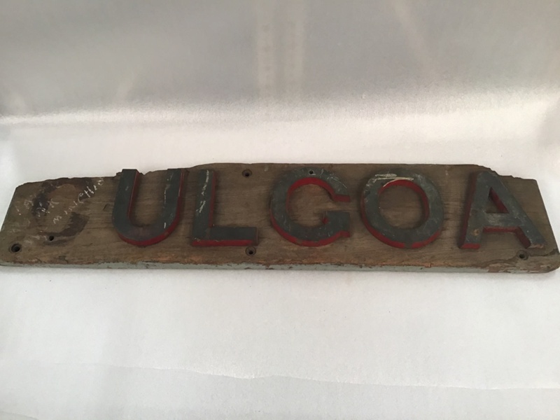 Name Board; HMAS Culgoa; NAVY-15142-00 | eHive