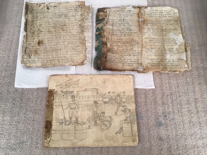 Diary; Arthur Bancroft; HMAS Perth I; WW II; NAVY-2675-00 | eHive