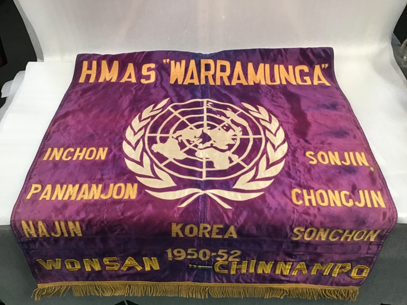 Banner; HMAS Warramunga I; 1950-52; NAVY-4588-00 | eHive