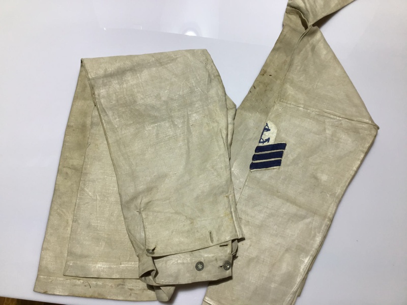 Sailors Duck Canvas ‘Working Rig’ circa 1911; Circa 1911; NAVY-1470-00 ...