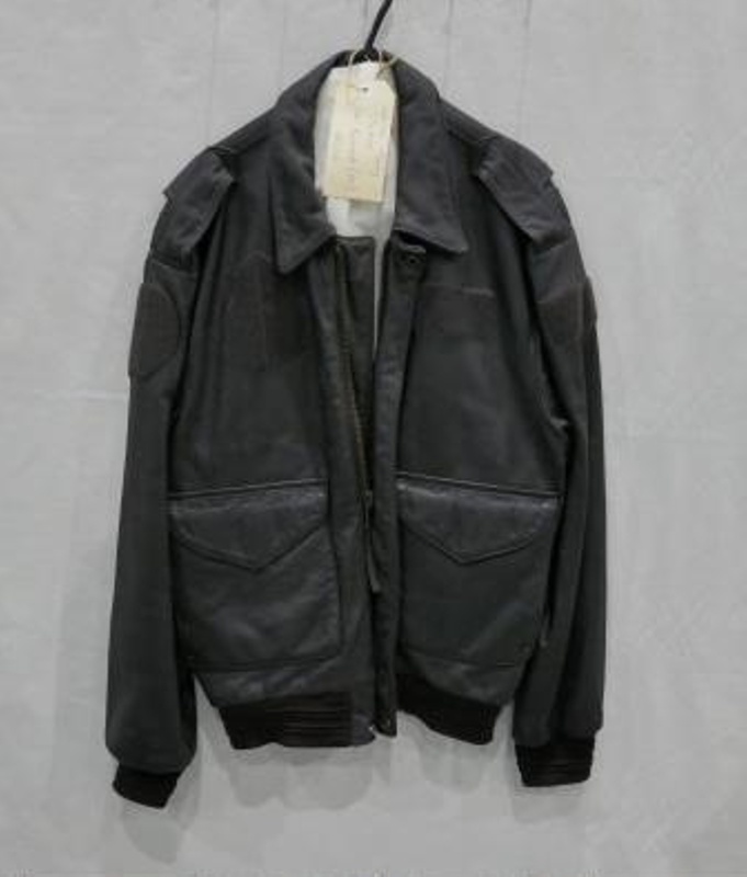 Leather Flying Jacket, Vice Admiral Tim Barrett; NAVY-40114-0 | eHive