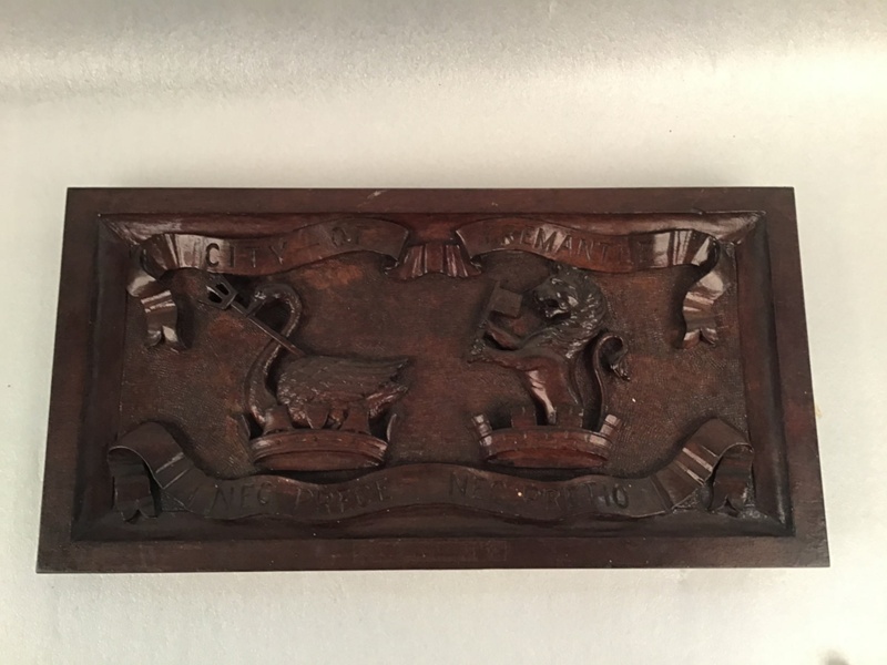 Presentation; Wooden Crest; City of Fremantle; HMAS Fremantle I; NAVY ...