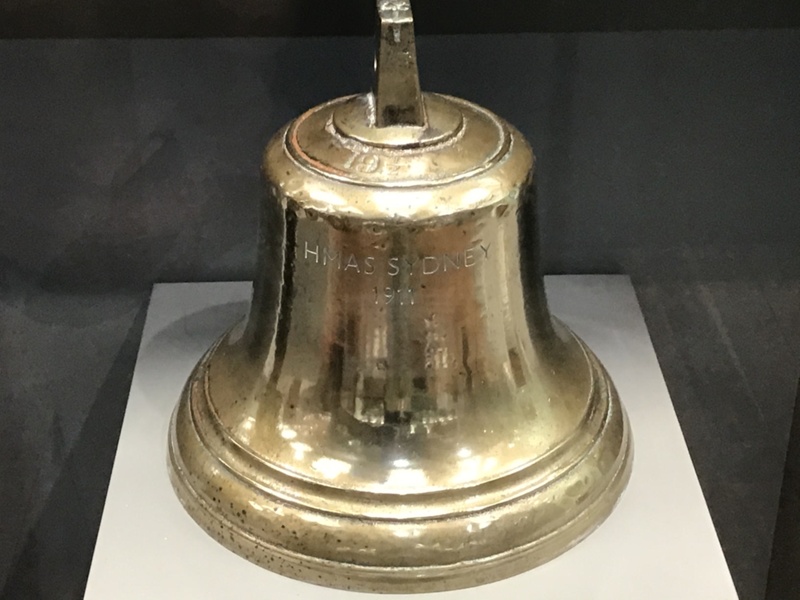 Ship’s Bell; Builder’s Bell; HMAS Sydney I; 1911; NAVY-630-00 | eHive