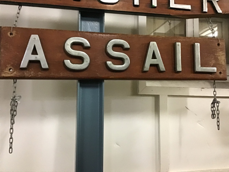 Name Board; HMAS Assail; NAVY-855-00 | eHive