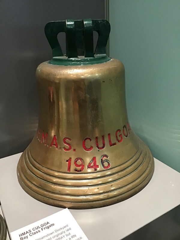 Bell; HMAS Culgoa Ship's Bell; Circa 1946; Navy-1110 | eHive