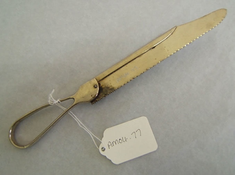 Army Pattern Amputation Saw. ; AM.04.77 | eHive