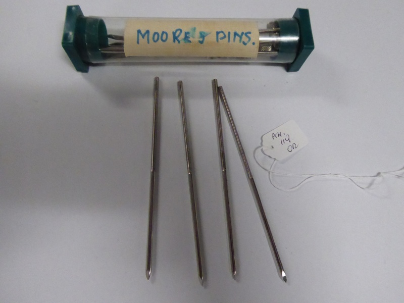 Moore pins for neck of femur fractures; AM.119.OR | eHive