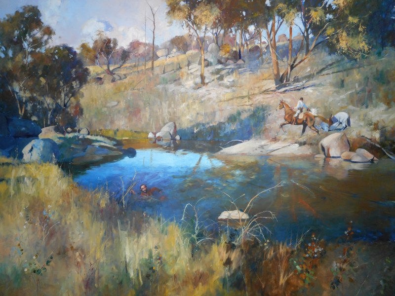 Painting Six "Walker Shoots Thunderbolt's Horse" in the series "The ...