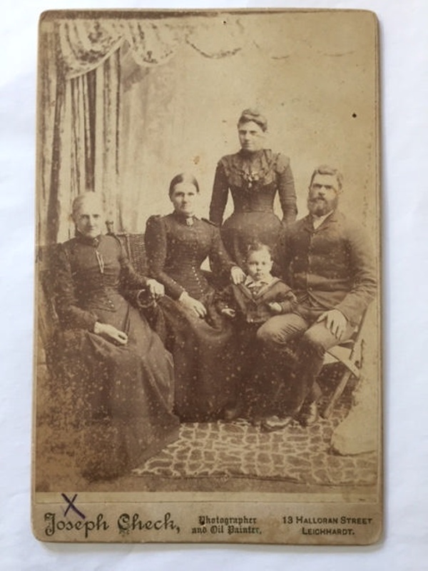 Photograph on Mount; Joseph Check Photographer and Oil Painter; 1982.01 ...