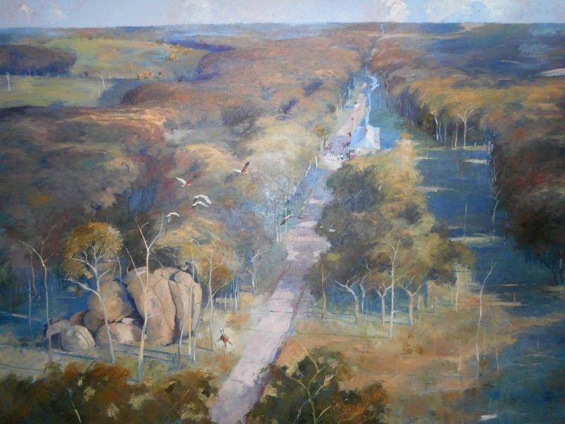 Painting Four "Arrival of Coglan" in the series "The Death of ...