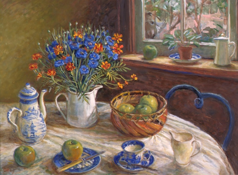 Morning still life; Margaret Olley; 1991; 15 | eHive