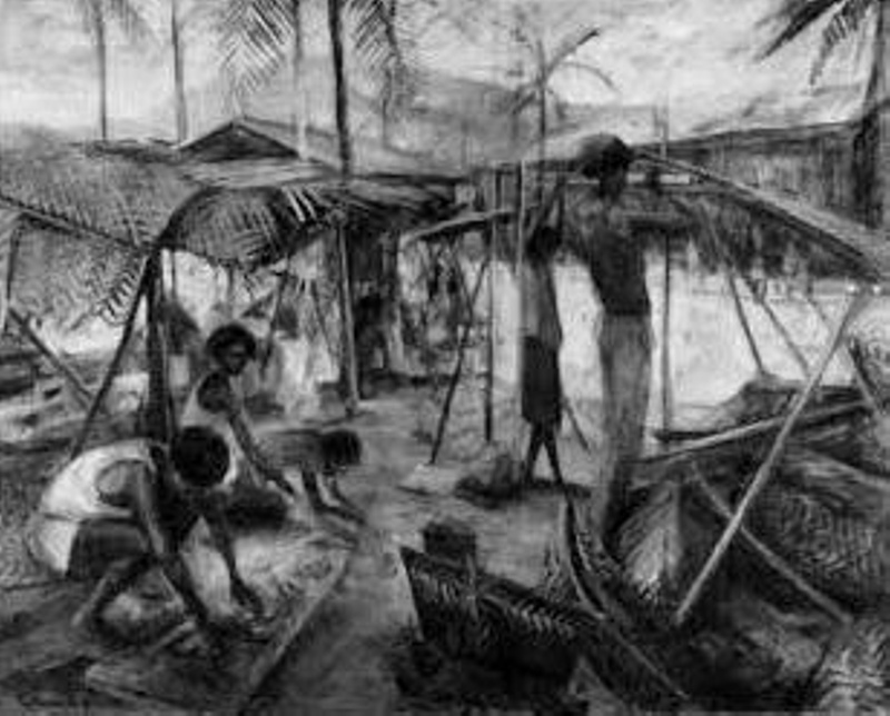 Early morning, Koki Market; Margaret Olley; 1969 | eHive