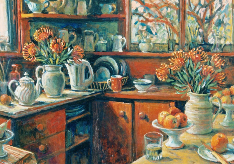 Kitchen still life; Margaret Olley; 2001; 18 | eHive