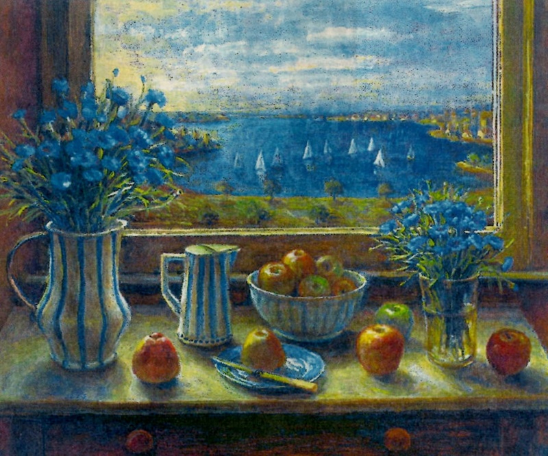 Rushcutters Bay and still life ; Margaret Olley; 1998 | eHive