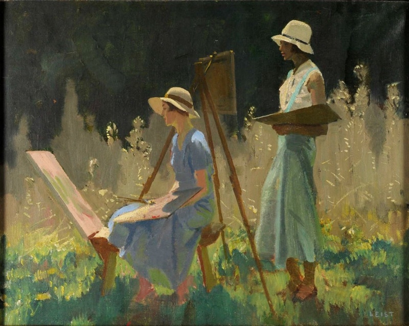 The Art Students; Fred LEIST, 1878-1945; 1934; 1934_21 | eHive