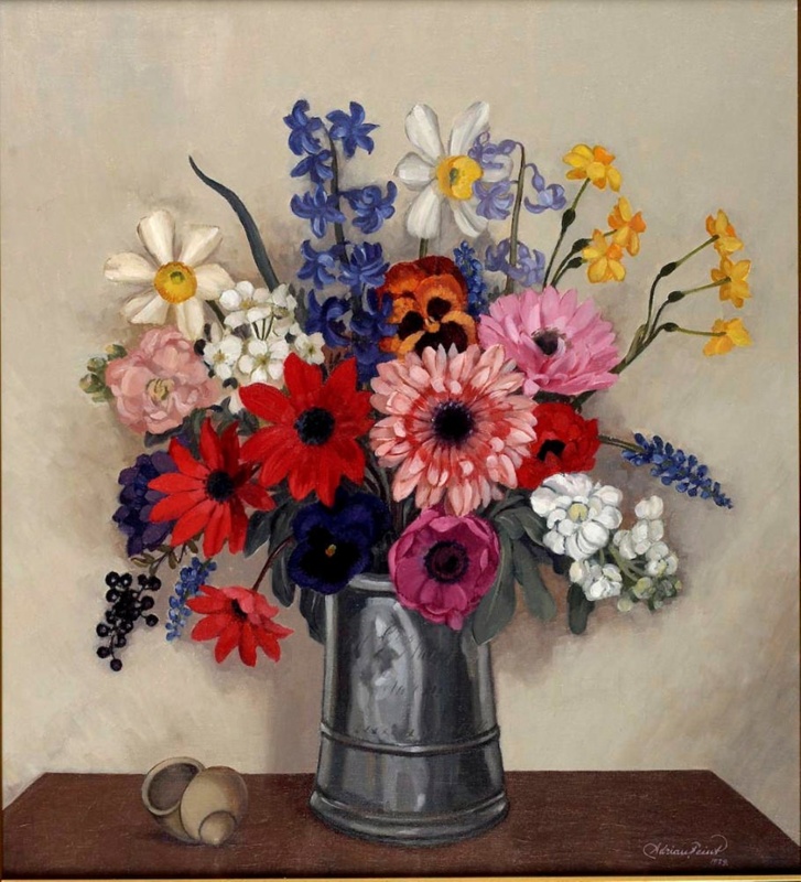 Bowl of Flowers; Adrian FEINT, 1894-1971; 1939; 1939_68 | eHive