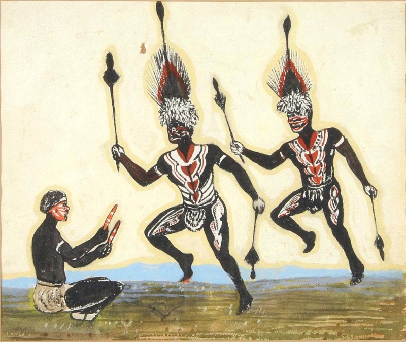 The Corroboree; J. BARRAMUR; n.d.; 1954_1 | eHive