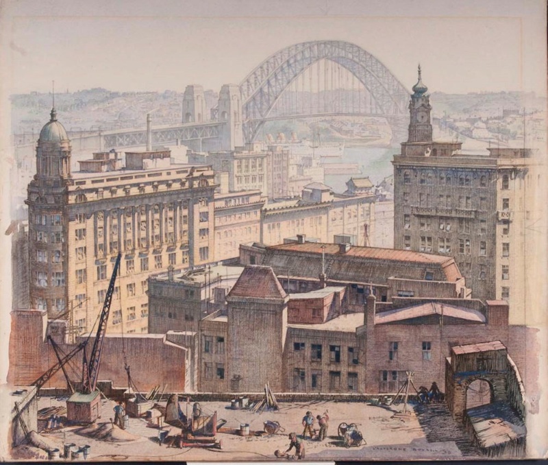 The City; Arthur D'Auvergne BOXALL, 1895-1944; 1933; 1939_21 | eHive