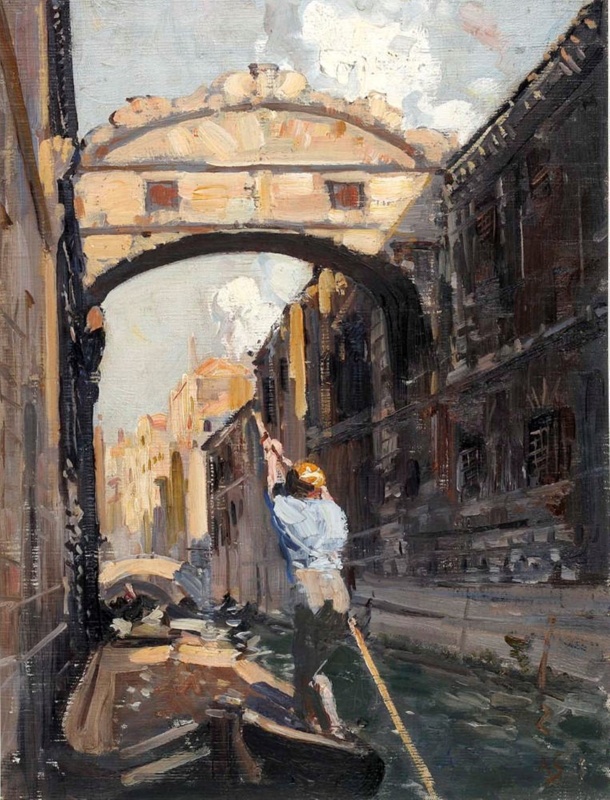 Bridge of Sighs, Venice; Arthur STREETON, 1867-1943; 1908; 1942_2 | eHive
