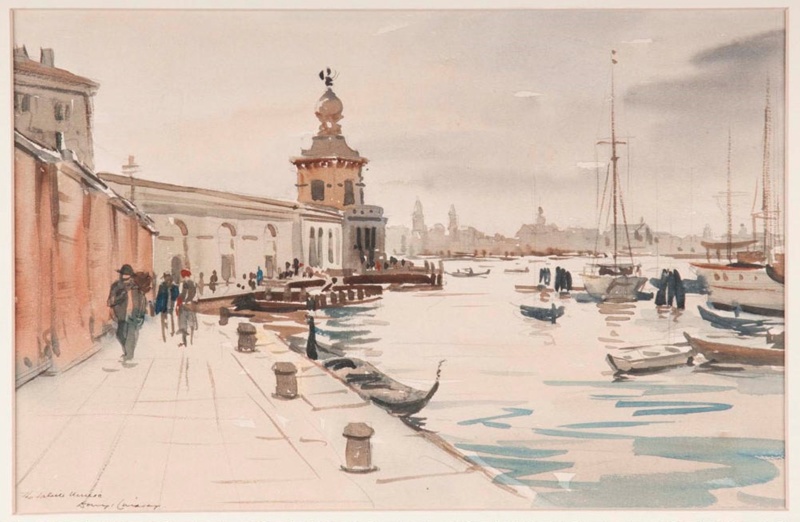The Salute, Venice; Daryl LINDSAY, 1889-1976; (1942); 1942_30 | eHive