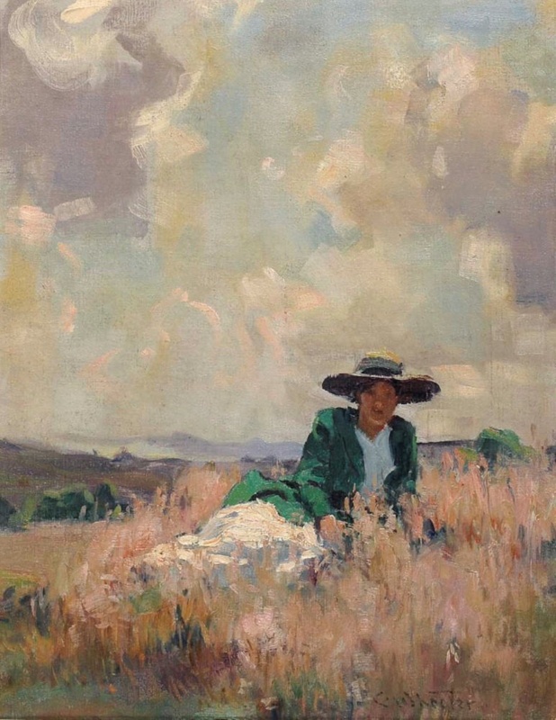 The Green Coat; Charles WHEELER, 1881-1977; 1938; 1938_80 | eHive