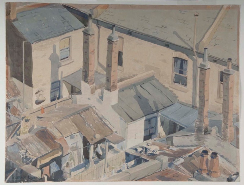 Back Yards; Roderick SHAW, 1915-1992; 1938; 1939_121 | eHive