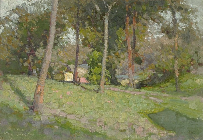 The Sunlit Valley; Percy LEASON, 1889-1959; n.d.; 1935_63 | eHive