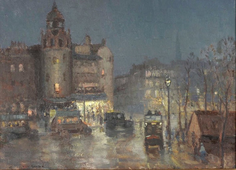 Shepherds Bush, London, Night; Will ASHTON, 1881-1963; 1915; 1942_40 ...