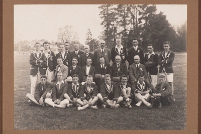 Black and white photograph, mounted; Claude Ring; Unknown; 406.1 | eHive