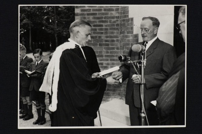 Black and white photograph; George Weigel; 1955; 1036.1 | eHive
