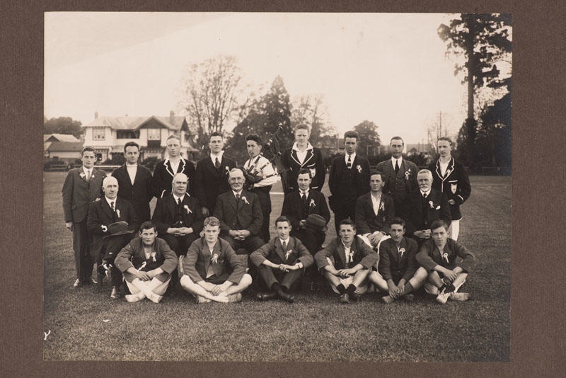 Black and white photograph, mounted; Claude Ring; Unknown; 405.1 | eHive