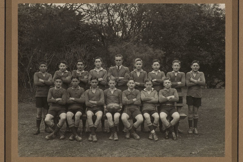 Black and white photograph, mounted; Claude Ring; 1930; 1218.1 | eHive