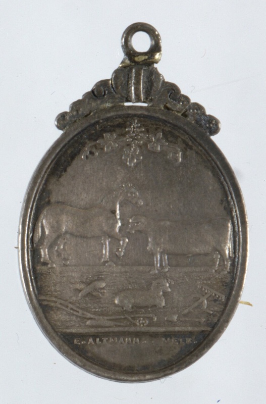 Agricultural medal; E Altmann; 1886; 1997(0137) | eHive