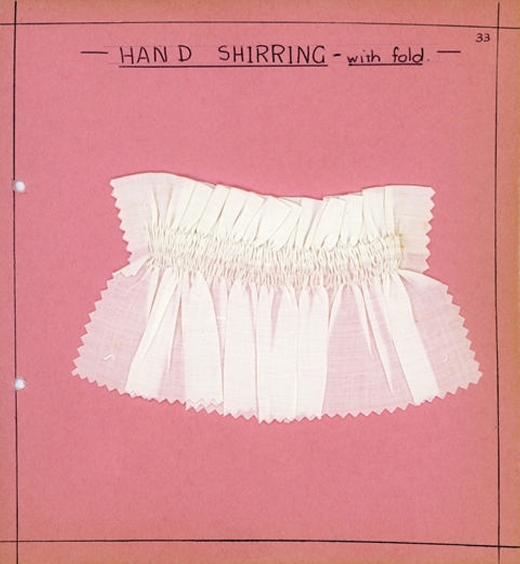 Sewing Sample Book; Peggy Muldoon; 1950s | eHive