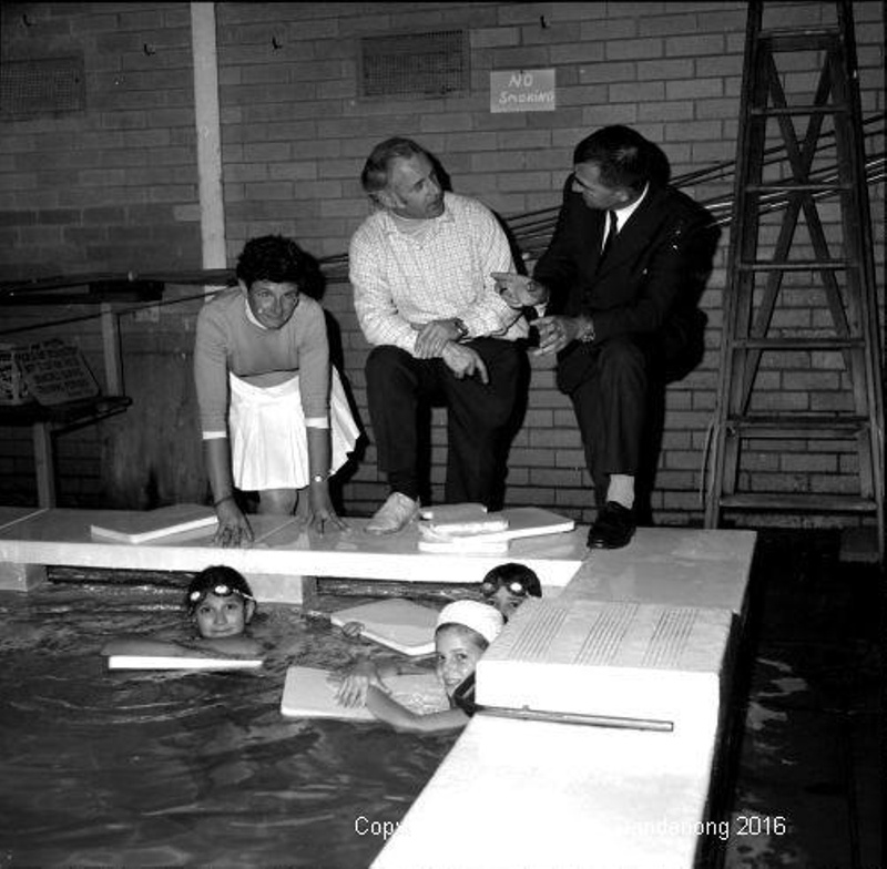 North Lodge Swimming Pool - Guests; Graham Southam; 1973; 11.504.01 | eHive