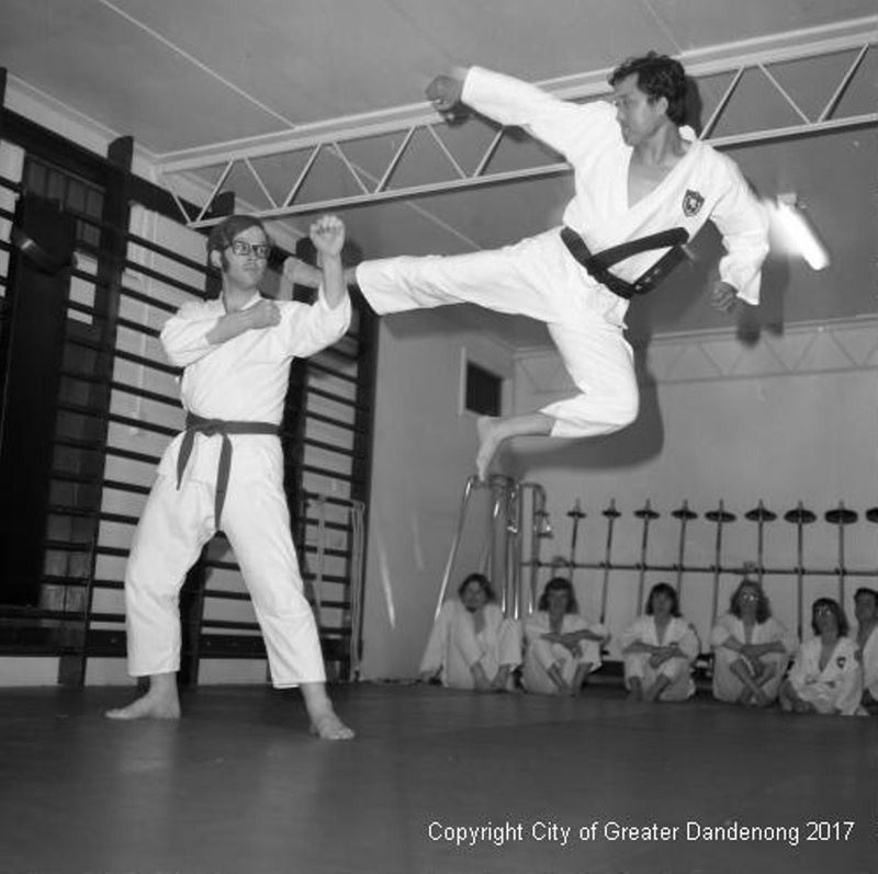 Nirvando Sports Centre Karate; Graham Southam; 1974; 11.724.01 | eHive