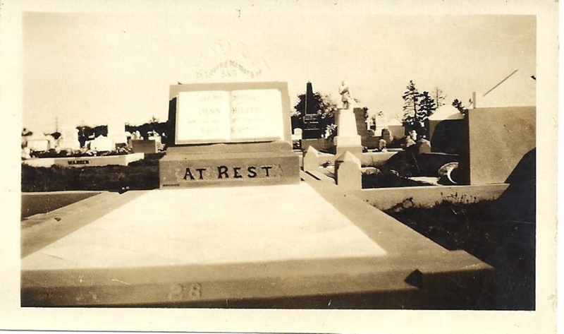 Ephemera - Photo - Grave of Ann Hilder; PH 926 | eHive
