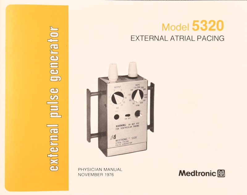 Medtronic 5320 External Pulse Generator and Accessories Materials ...