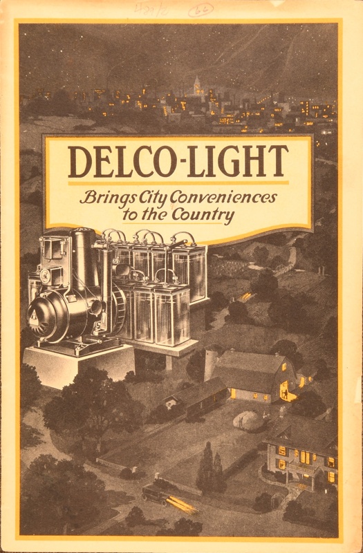 Delco-Light Brings City Conveniences to the Country; Domestic ...