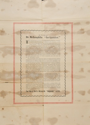 The Dr. McLaughlin Invigorator; Dr. McLaughlin; n.d. | eHive