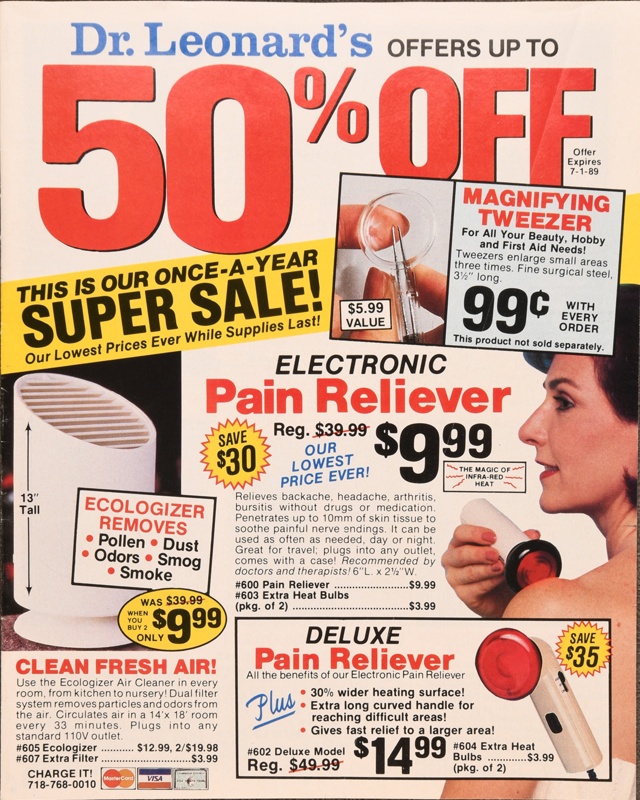 Dr. Leonard's Catalog; 1989 | eHive