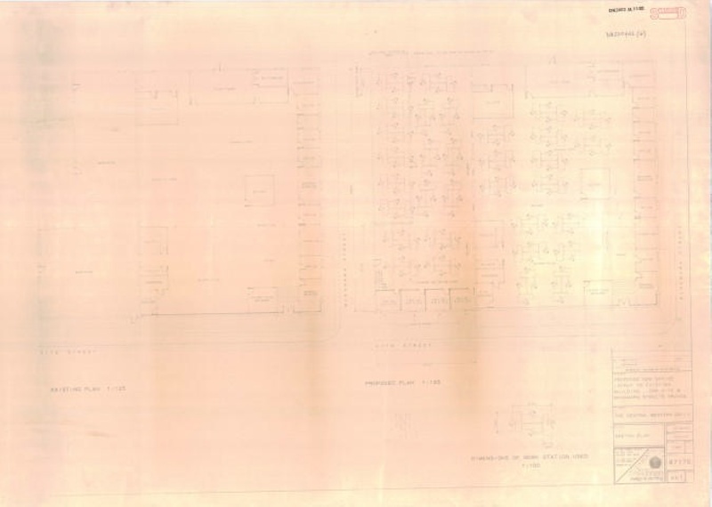 Central Western Daily Office Layout Plan; 13/10/1997; OB220402 A&B | eHive