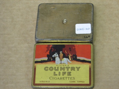 Tin - Country Life Cigarettes; 08-3810 | eHive