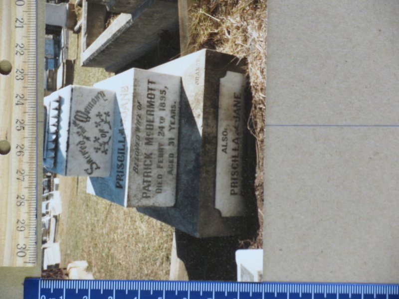 Priscilla Jane McDermott Grave; PH 1079 | eHive