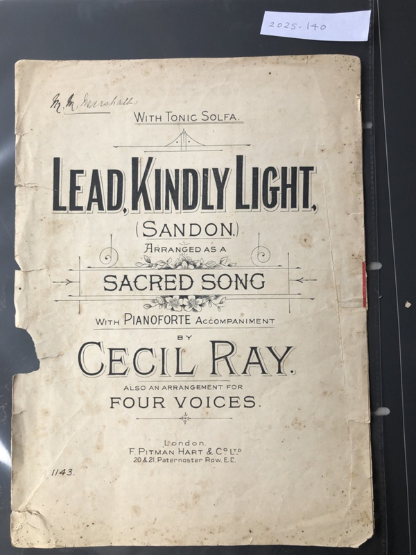 Lead, Kindly Light ; Cecil Ray; 2025.140 | eHive