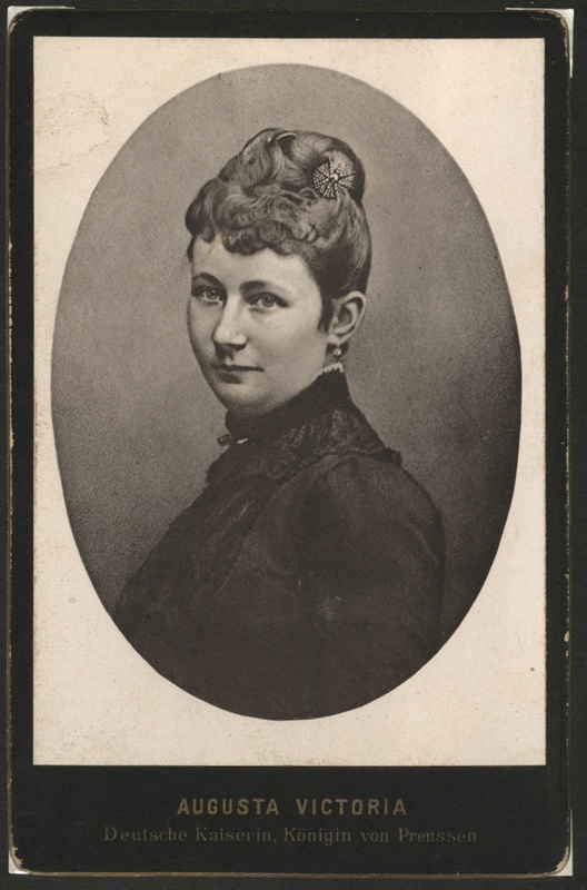 Augusta Victoria, German Empress, Queen of Prussia; c. 1890; 2022.82:6 ...