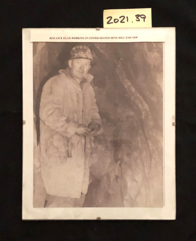 Miner Red Jack Ellis; c 1946; 2021.39 | eHive