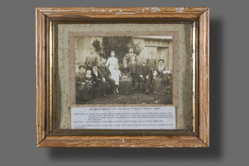 Photo portrait of The Weir Family ; 2017.18 | eHive