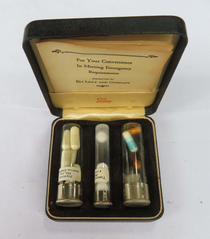 Amytal sedative pulvules & tablets in case; Burroughs Wellcome & Co ...