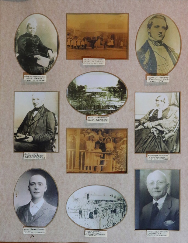 Photographic collage of Marshall family photographs; 2024.43 | eHive